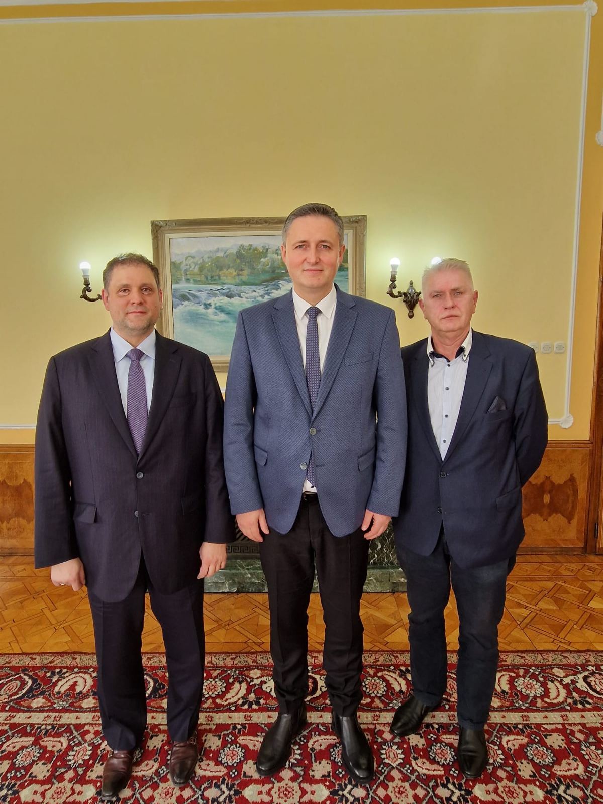 Predsjednik KBSA Amir Ovčina sa zvaničnicima BiH - Congress of Bosniaks ...