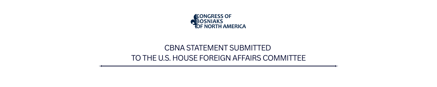 CBNA Statement - Flashpoint: A Path Toward Stability in the Western ...